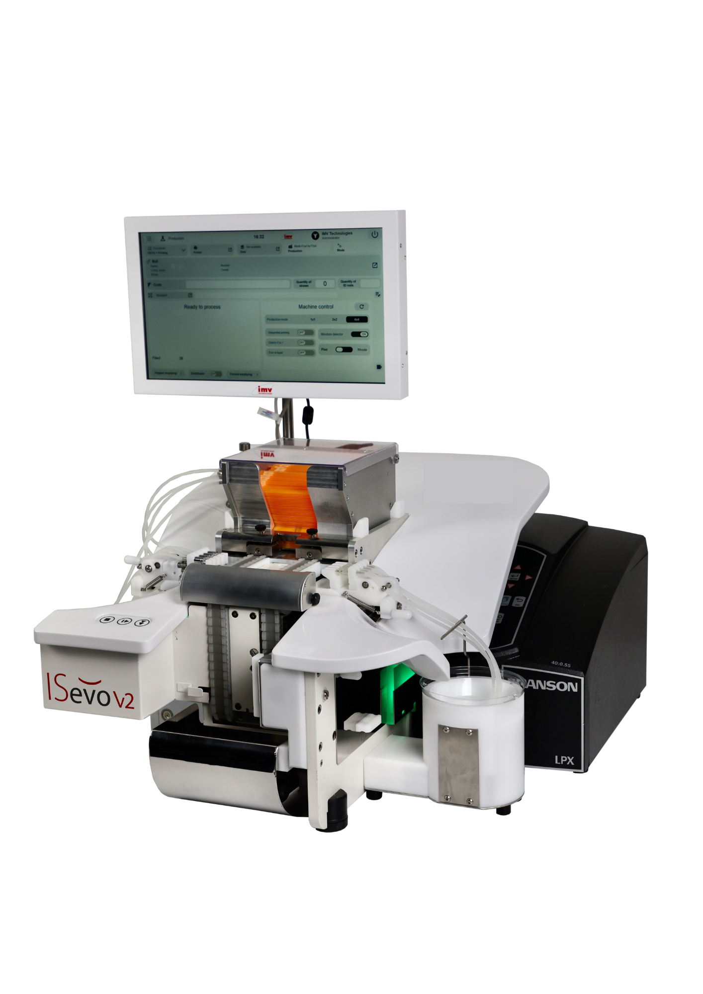 ISevo V2 - Filling & sealing machine for bovine semen straws - IMV Technologies India